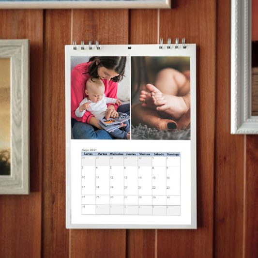 Calendario personalizado con fotos - Imprimir Fotos Mar del Plata